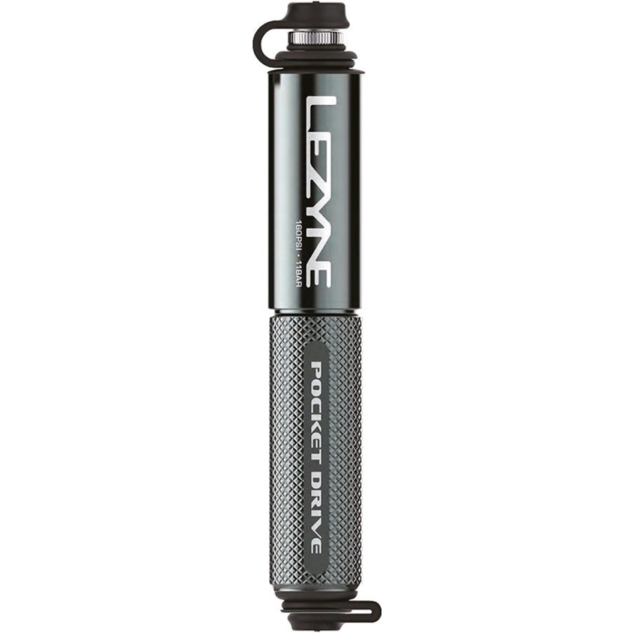 LEZYNE POMP POCKET DRIVE 11 BAR GRIJS - Fashion For Cycling