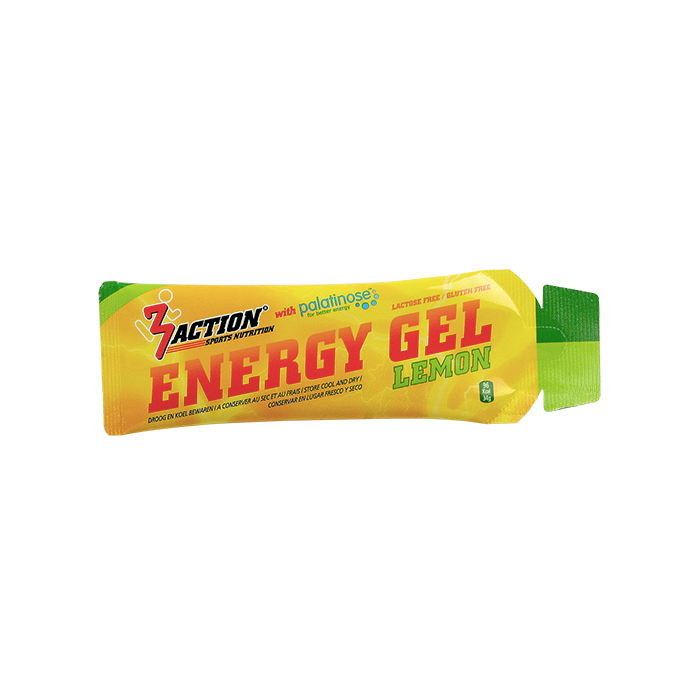 3ACTION DOOS ENERGY GEL LEMON 34G 25 STUKS - Fashion For Cycling
