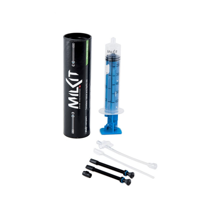 MILKIT SPUIT TUBELESS VALVE + REFILL KIT 75MM - Fashion For Cycling